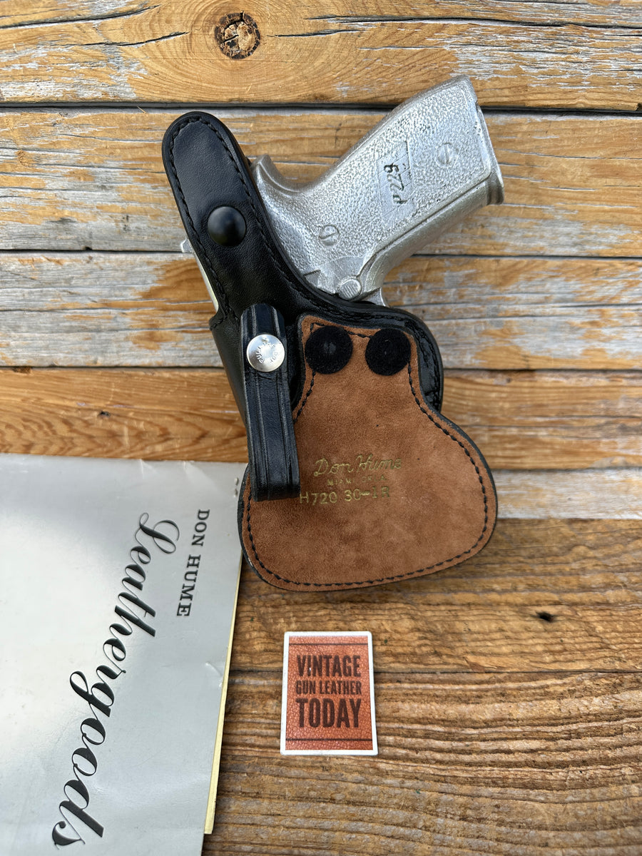 Vintage H720 30-1R Don Hume Leather Paddle Holster For Sig P229 R w/ R – vintagegunleather