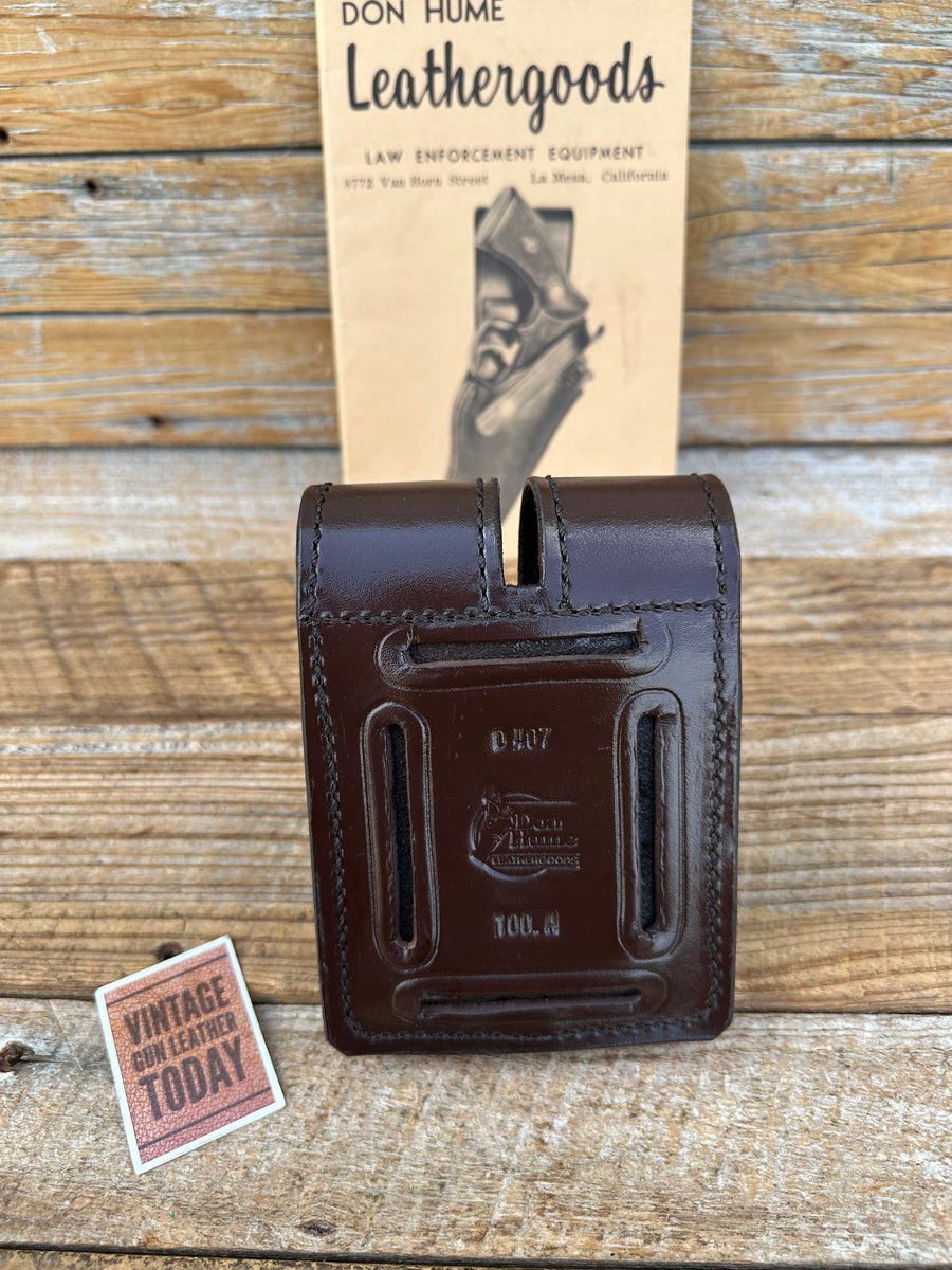 Don Hume D407 100A MS Brown Double Magazine Carrier Steel Double Stack ...