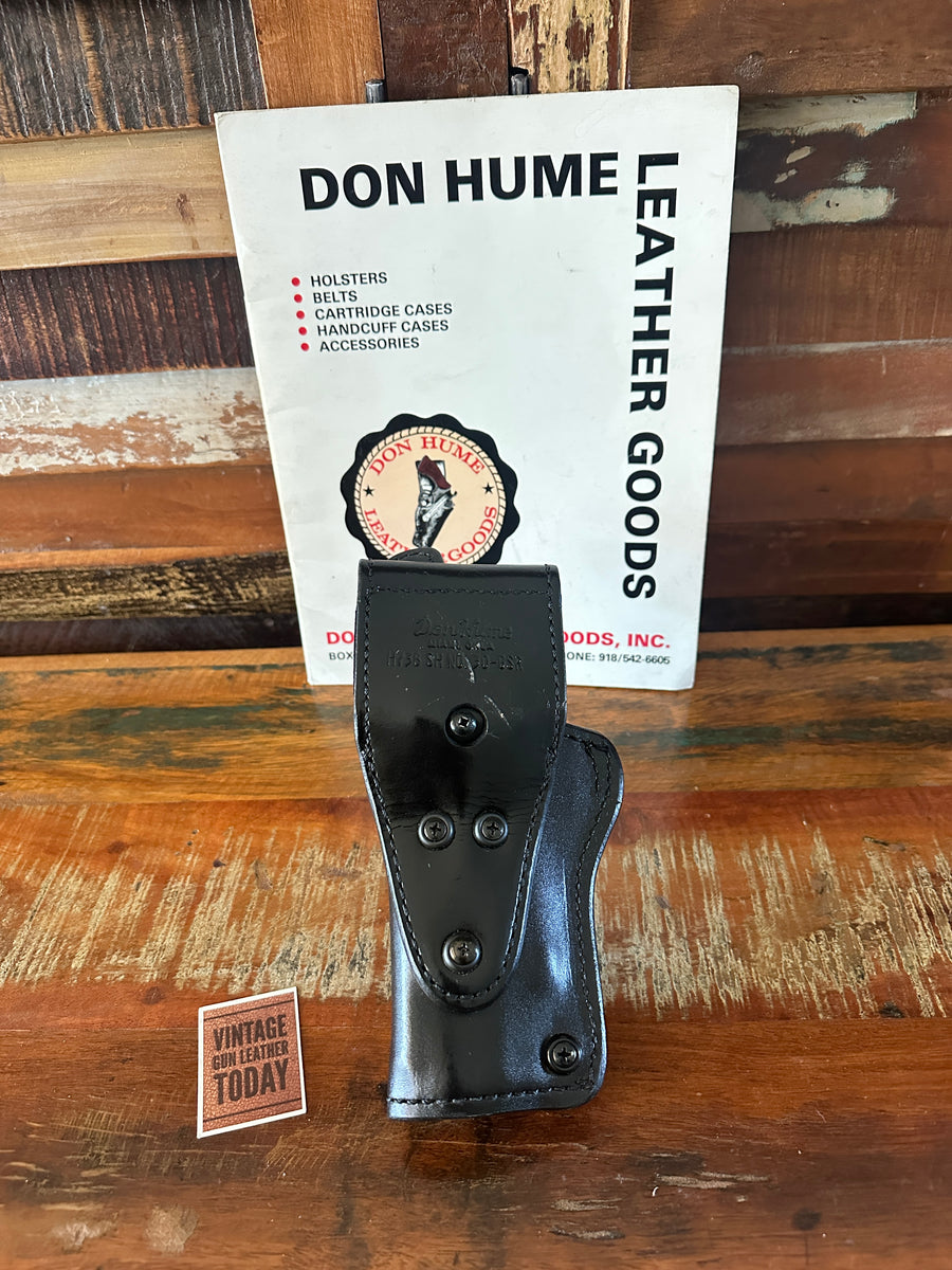 Don Hume H738 Black Leather Lined Duty Holster For Sig GSR 1911 ...