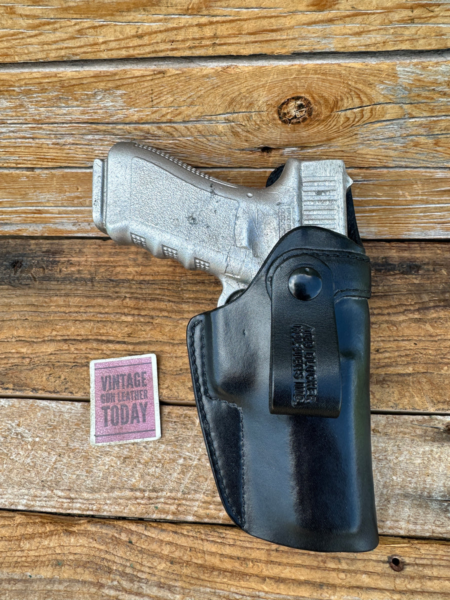 Ted Blocker Black Leather IWB Holster For GLOCK 17 22 31 G17 G22 G31 R ...
