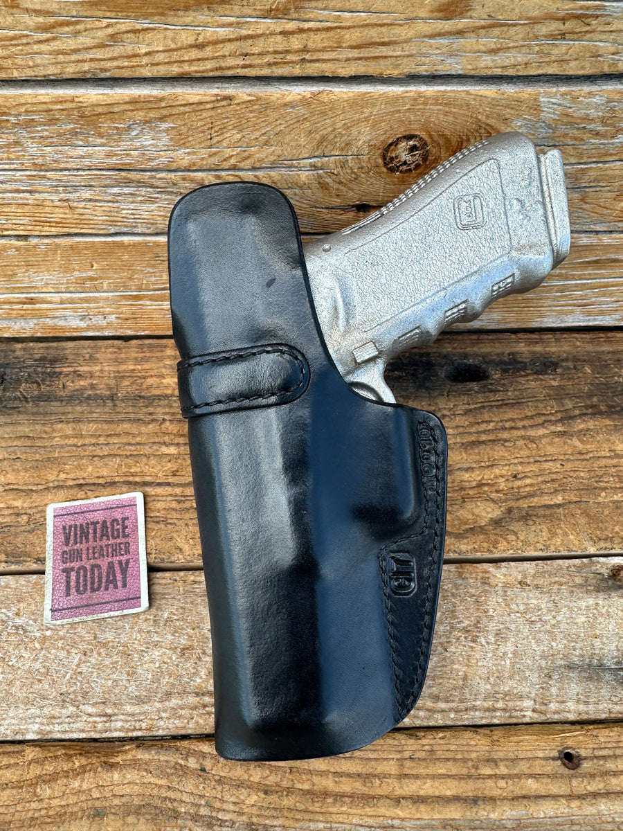 Ted Blocker Black Leather IWB Holster For GLOCK 17 22 31 G17 G22 G31 R ...