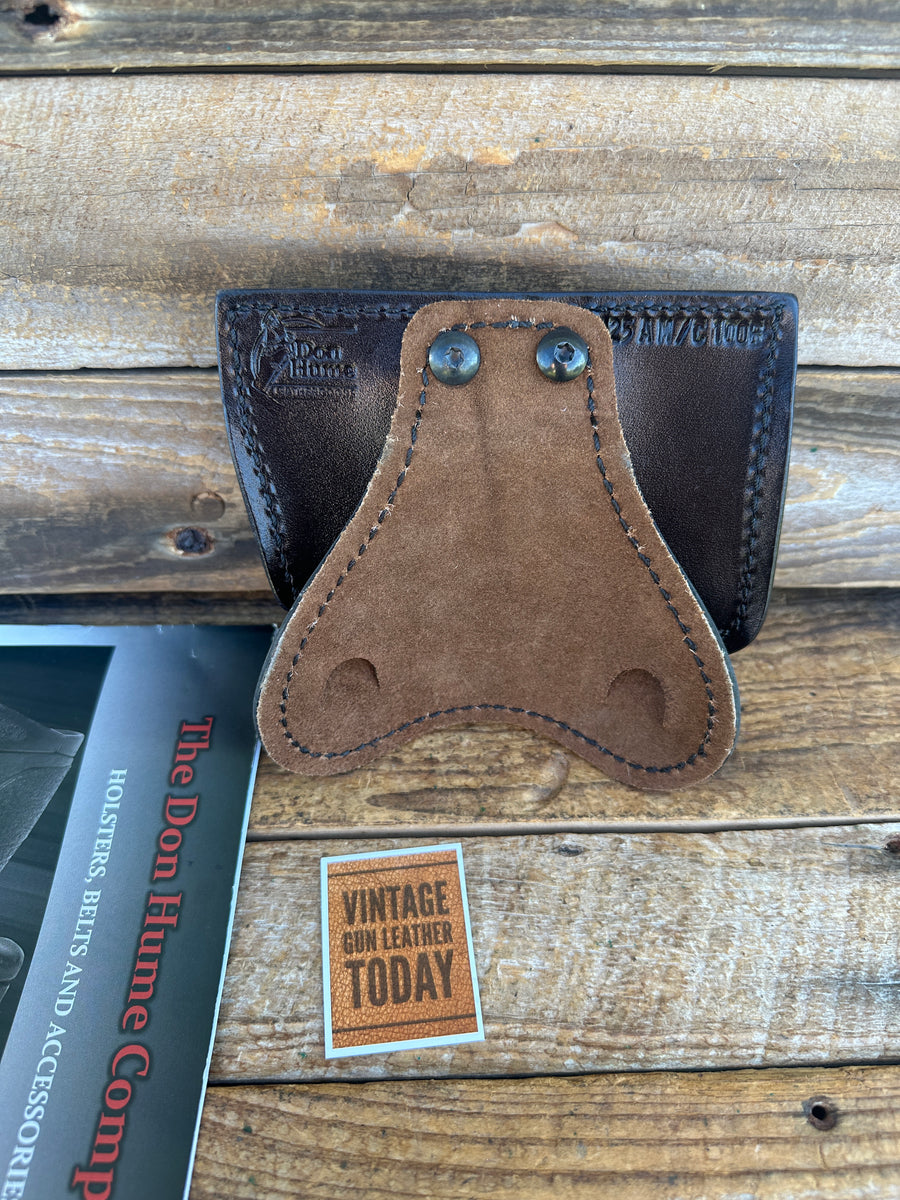 Don Hume MS BROWN Leather Chain Cuff 100B Magazine Paddle For Steel Do ...