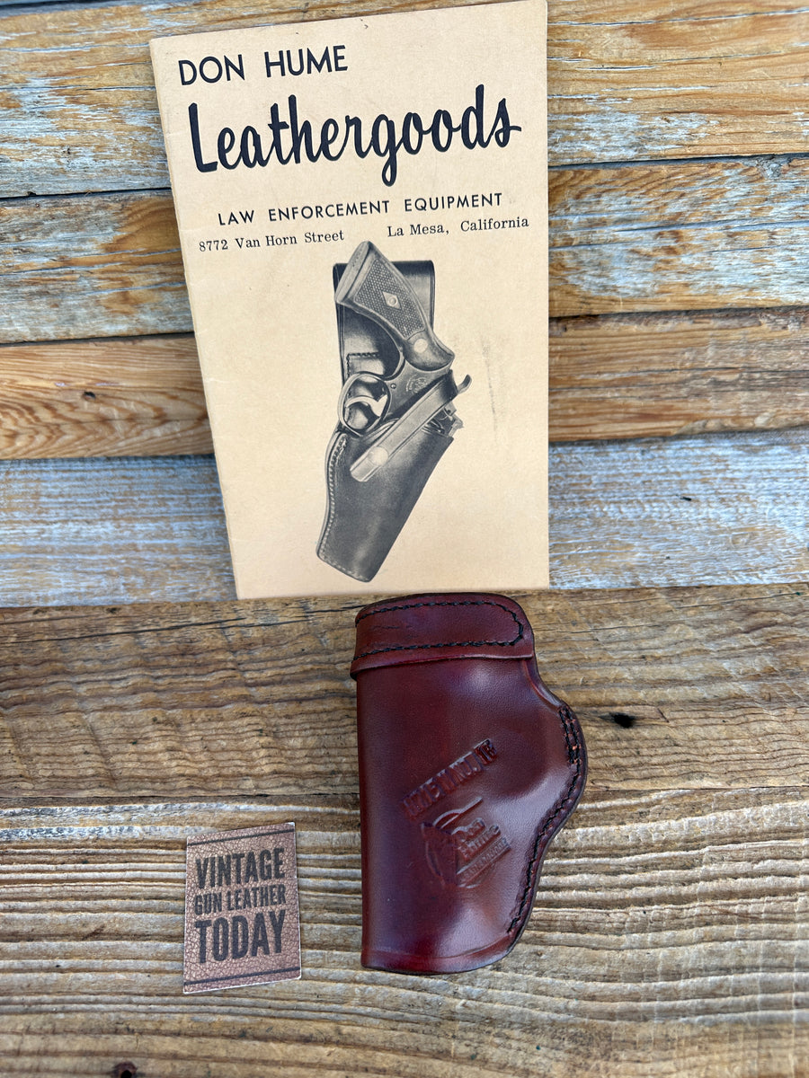 Don Hume H715 OT Brown Leather IWB Holster For Interarms APK .380 ...