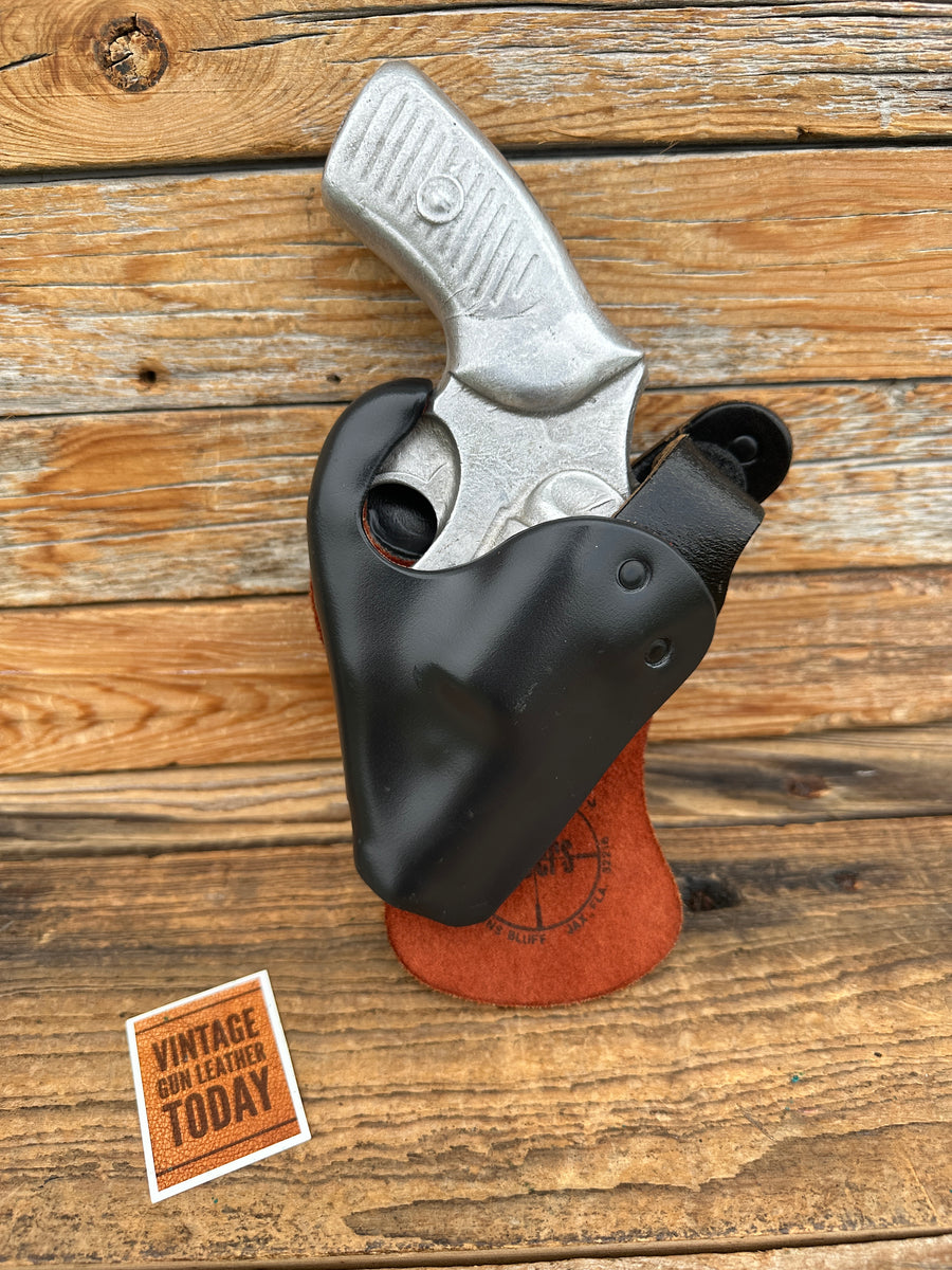Vintage Rogers Hybrid OWB Paddle Holster For SP101 2.25" Revolver Righ ...