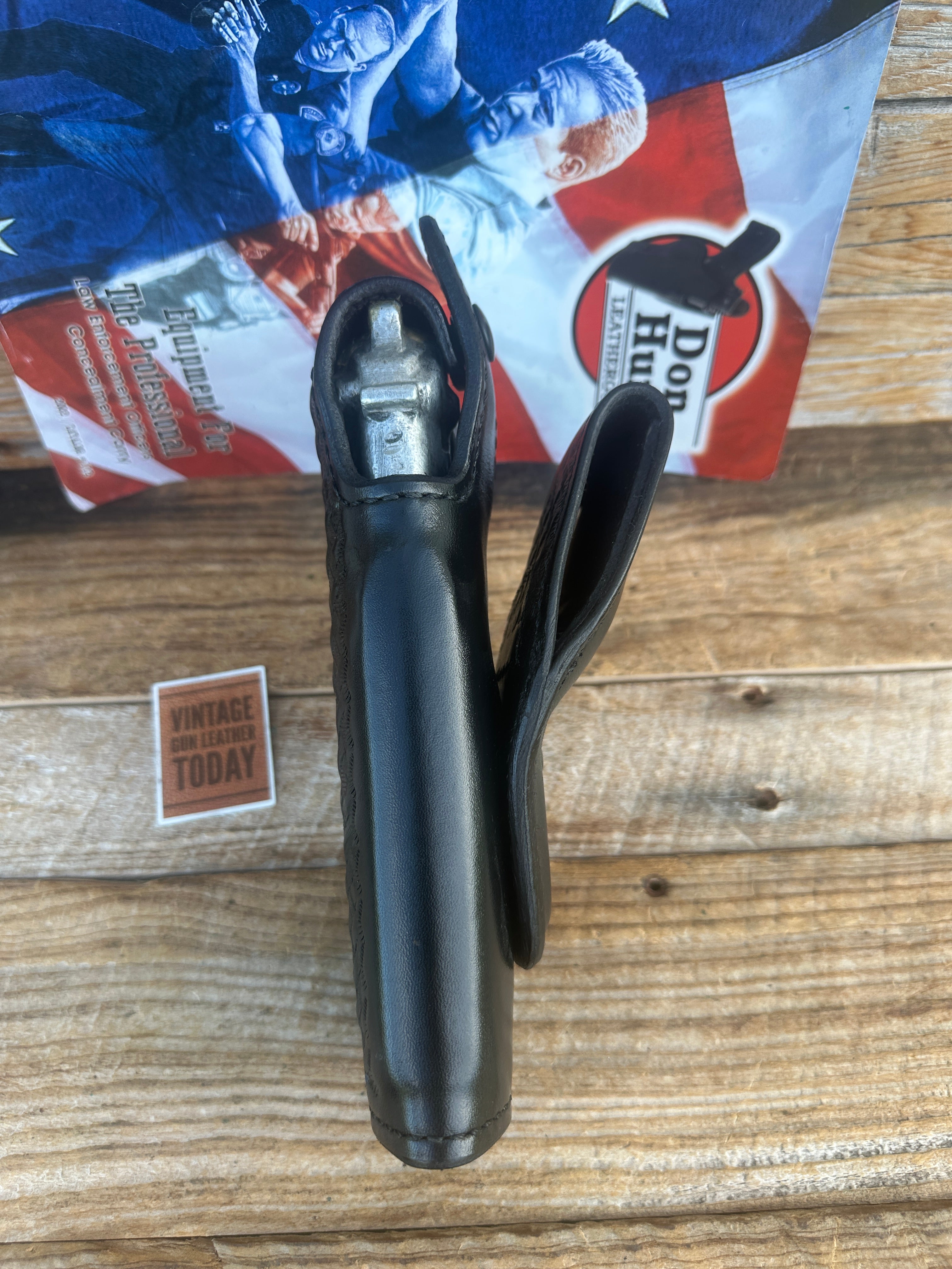 Don Hume H739 26-5 Black Leather Lined Duty Holster for Beretta 92 96D ...