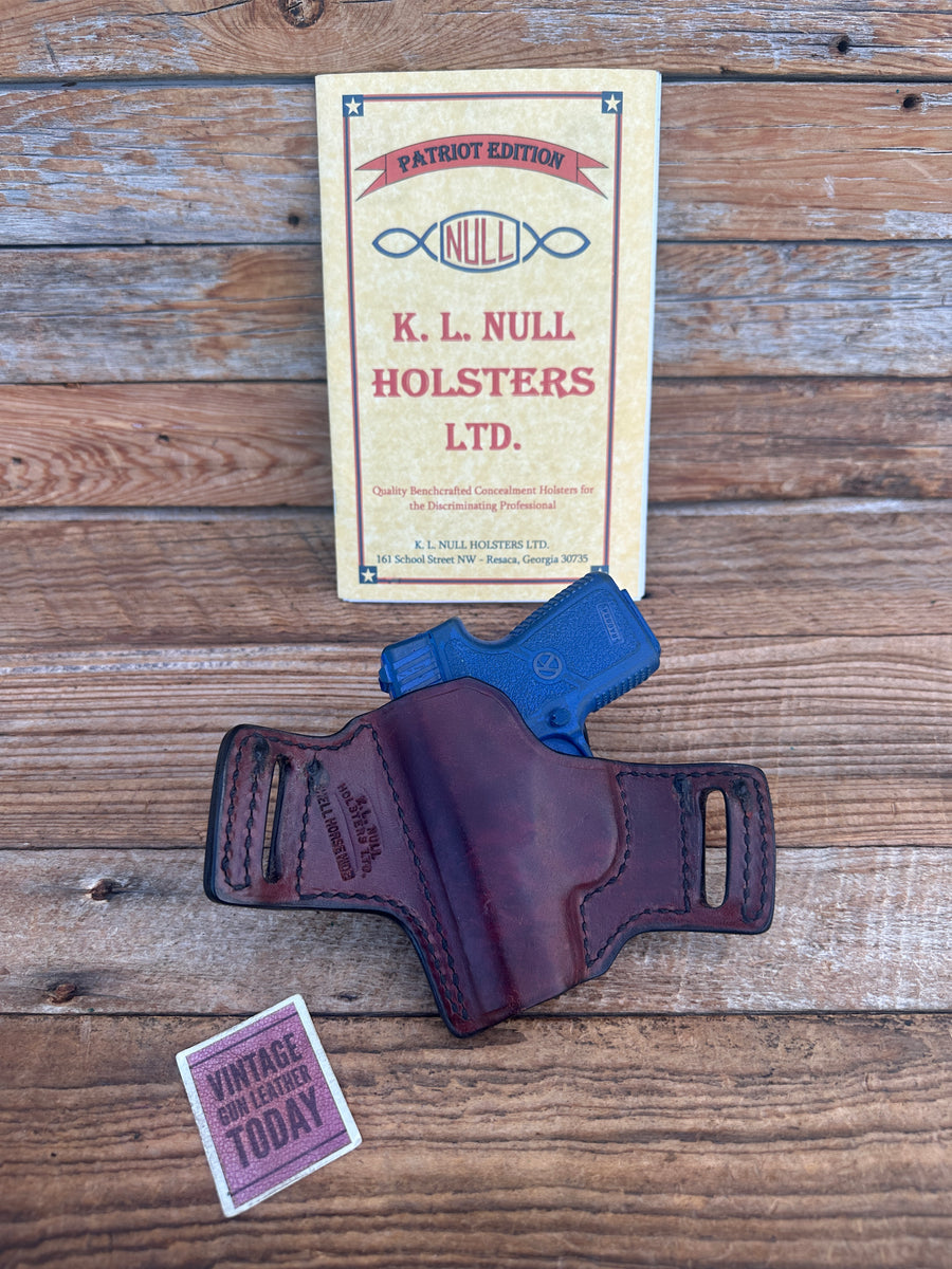 Ken Null Fitted GSS Scabbard Horsehide Leather OWB Holster For KAHR P3 ...