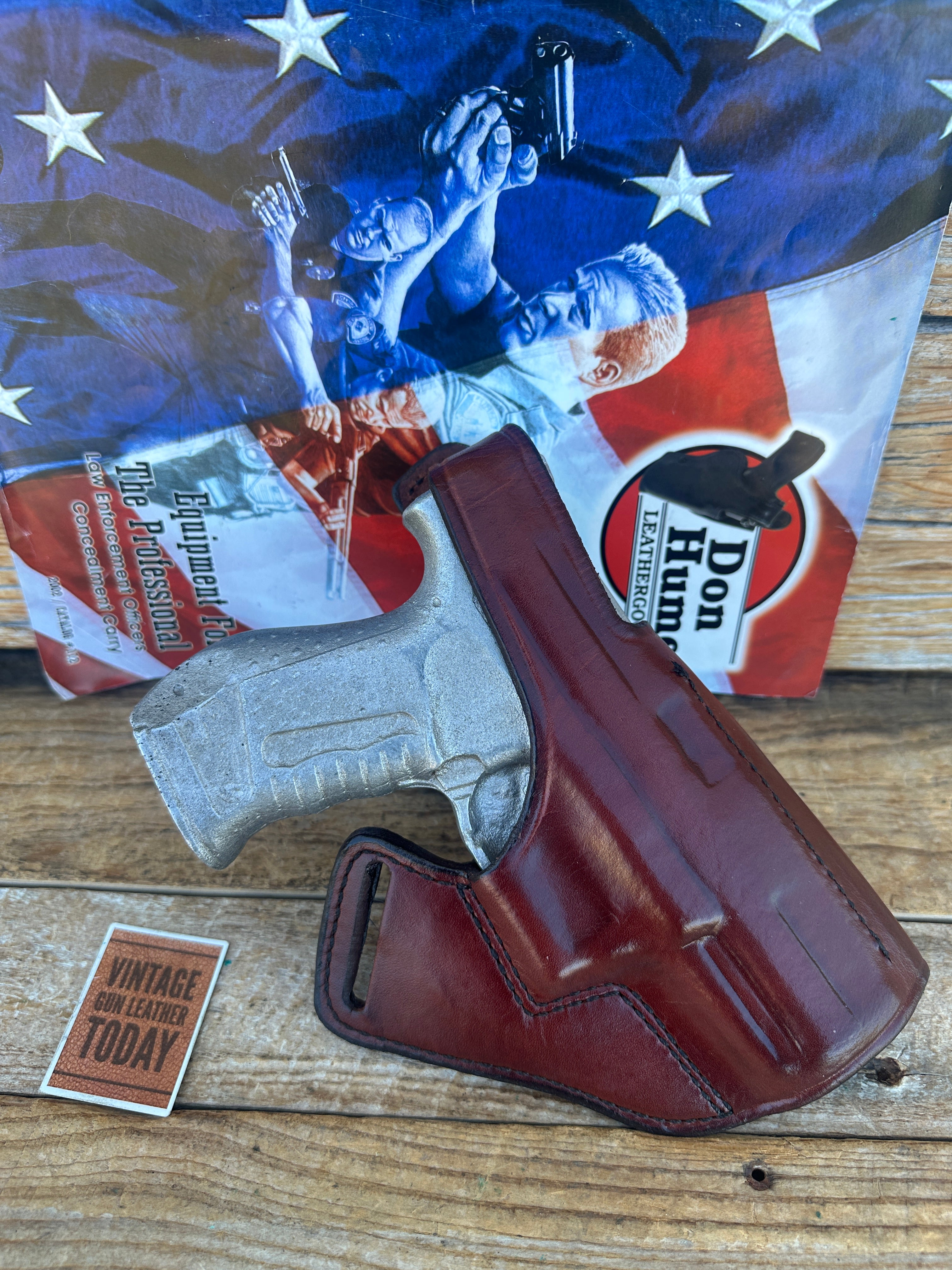 Vintage Don Hume Partner For Walther 99W Cross Draw Holster Saddle Bro ...