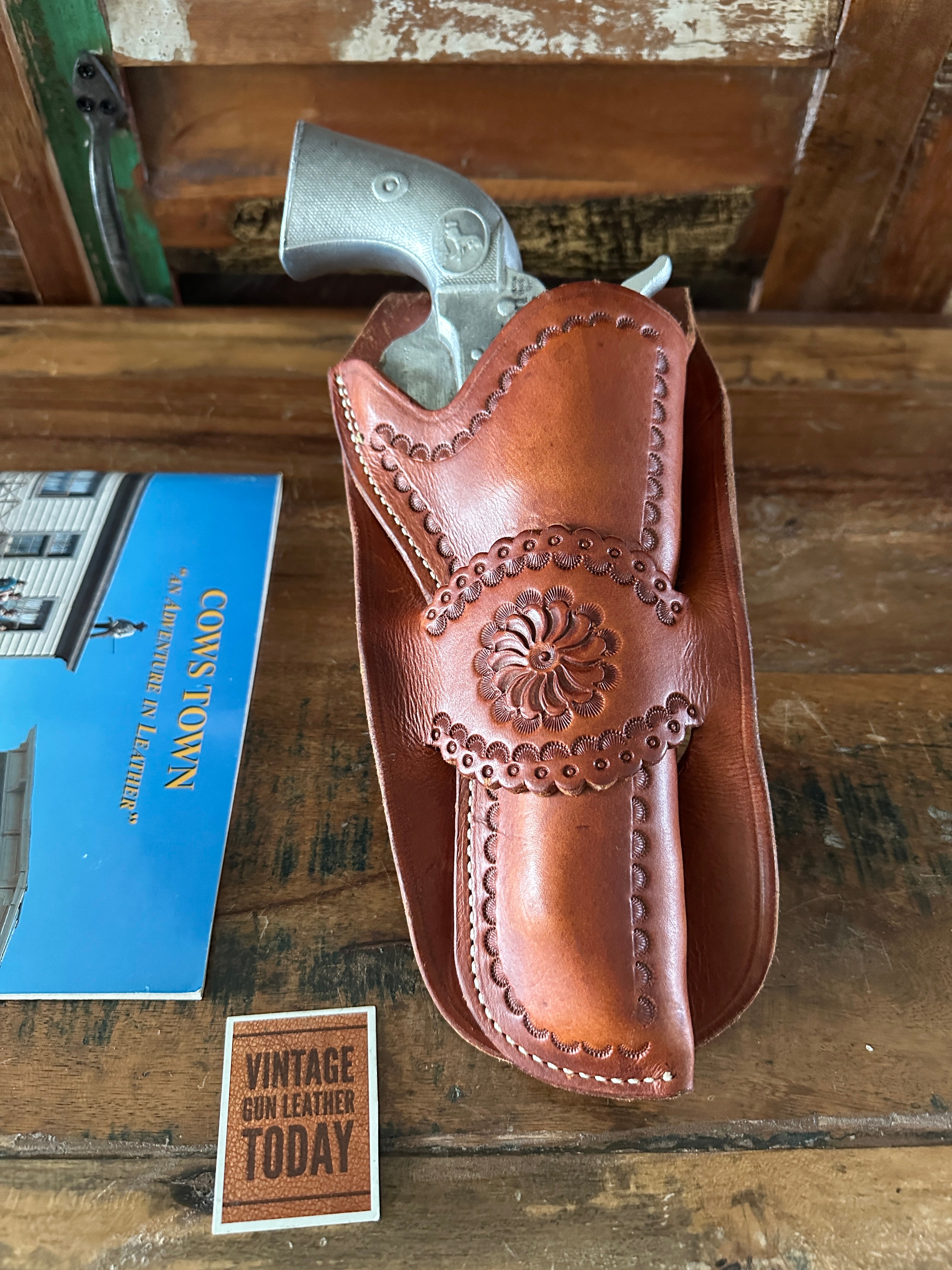 Vintage Classic Old West Western Loop Holster For Colt SAA 5 1/2" Revo ...