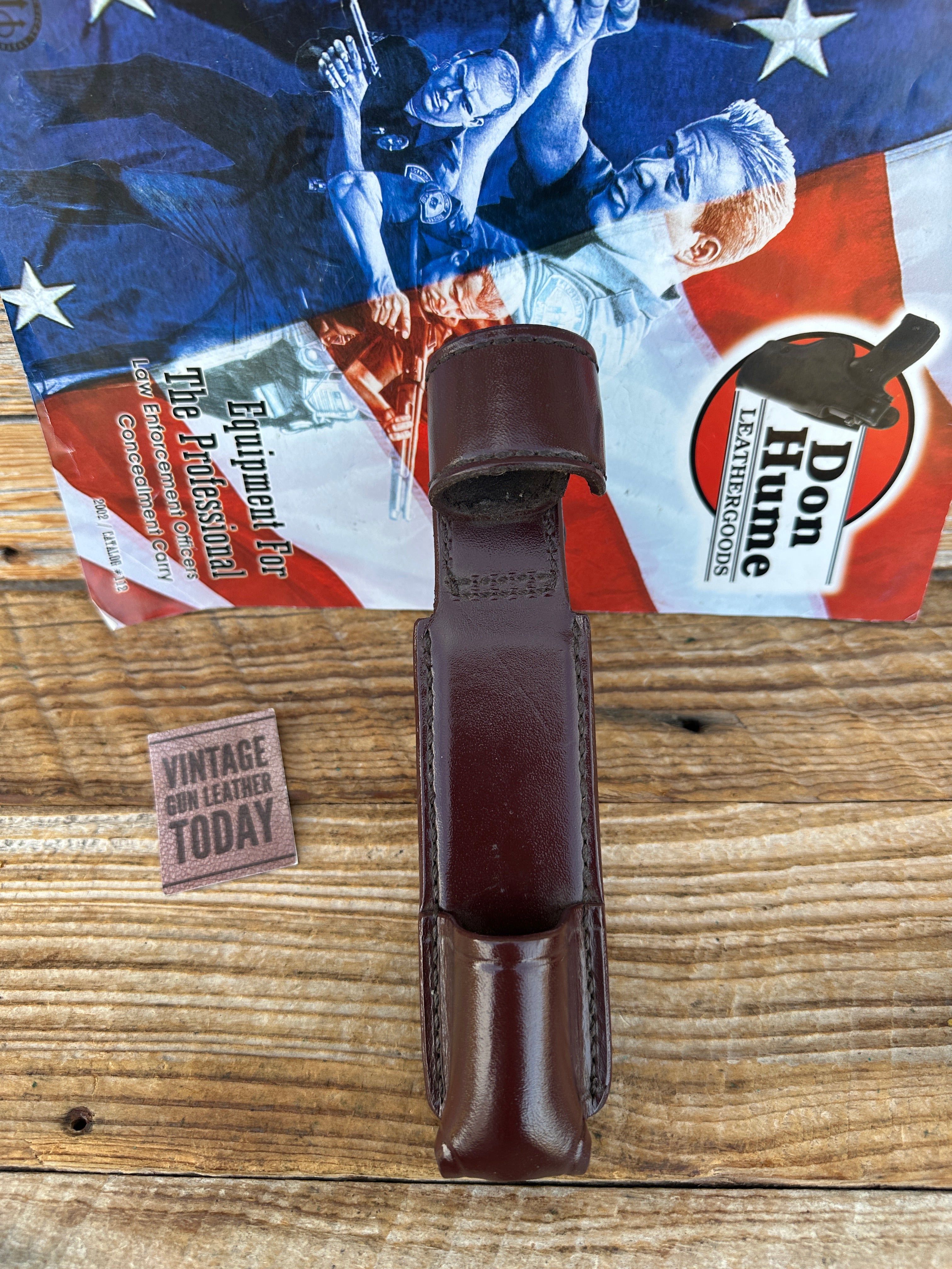 Don Hume SUR Release Fairfax Brown Leather Hidden Snap Duty Holster Fo ...