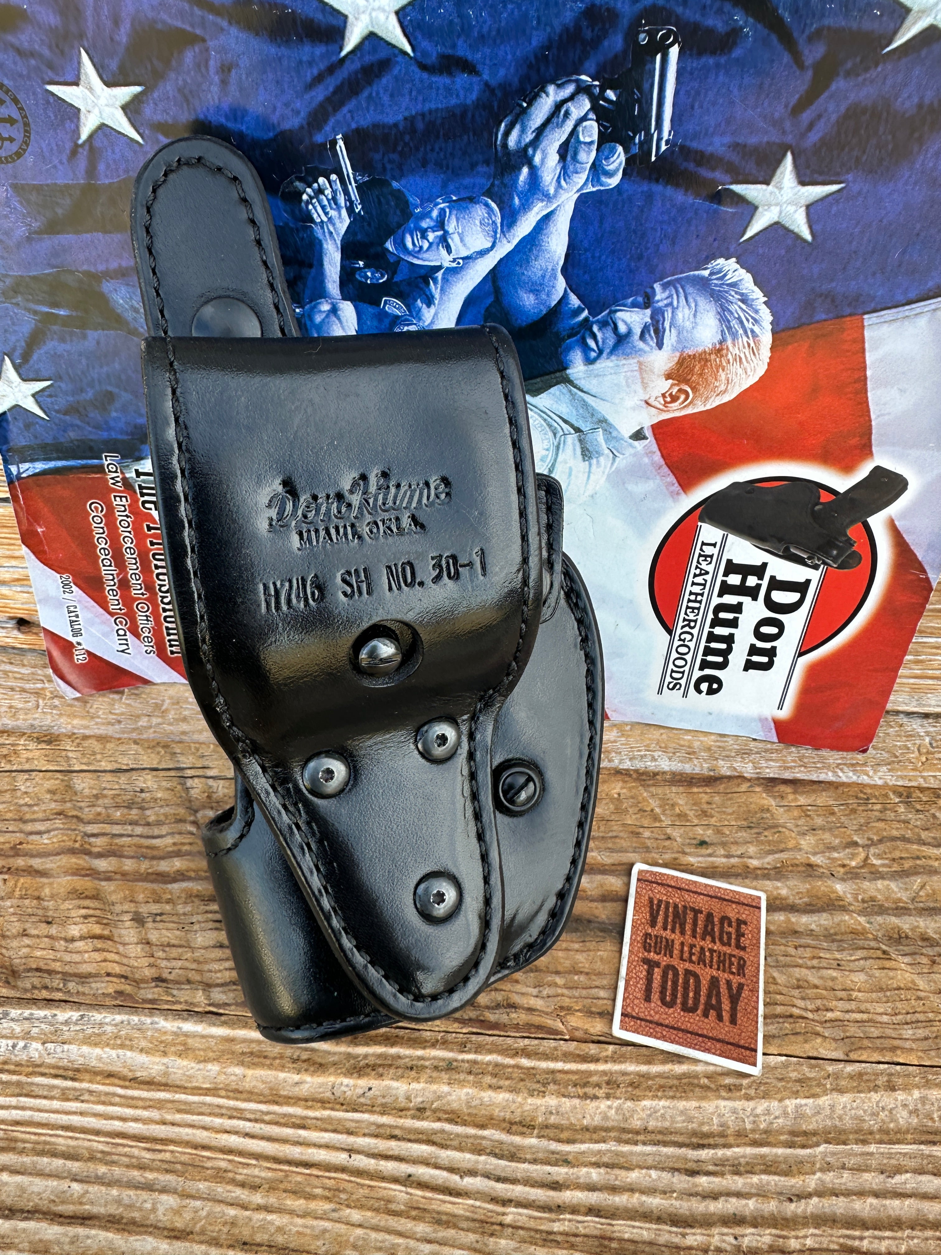 Don Hume H746 30-1 Black Basket Leather Lined Security Holster for Sig ...