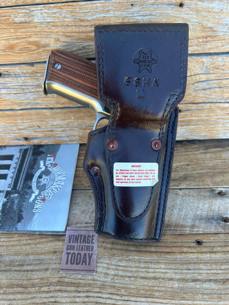 Tex Shoemaker HA 68 For Sig P220 P226 Cordovan Brown Leather Lined Hol ...