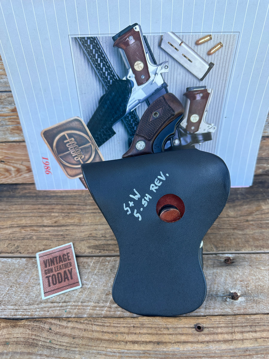 Vintage Rogers Hybrid OWB Paddle Holster 2" Revolver Fits J Chiefs Spe ...