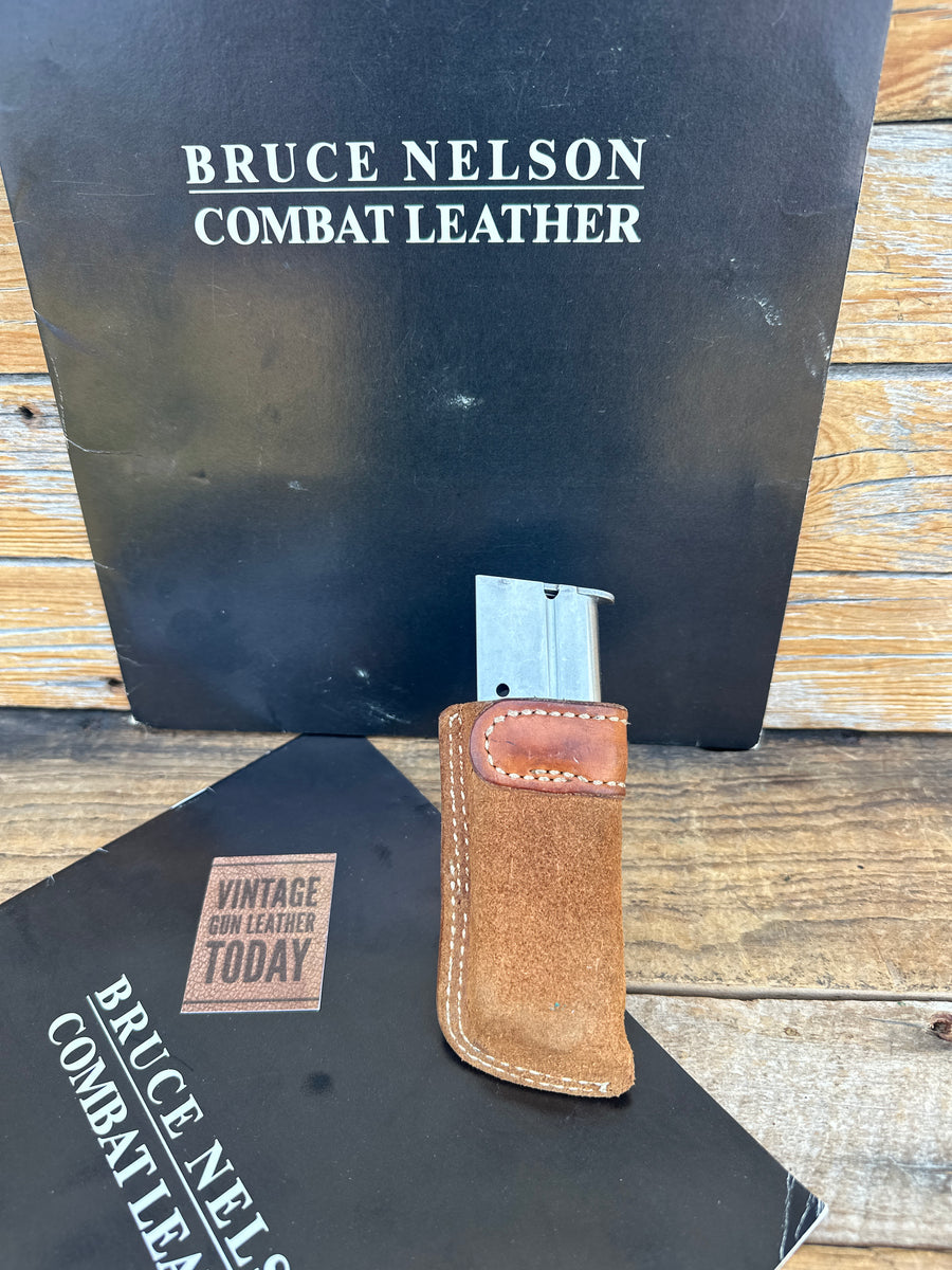 Vintage Bruce Nelson #60 Summer Special IWB Leather Single 1911 Magazi ...