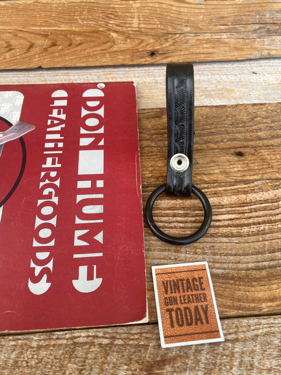 Vintage Don Hume Black Basket Baton Ring Holder 1 1/2" Diameter Black ...