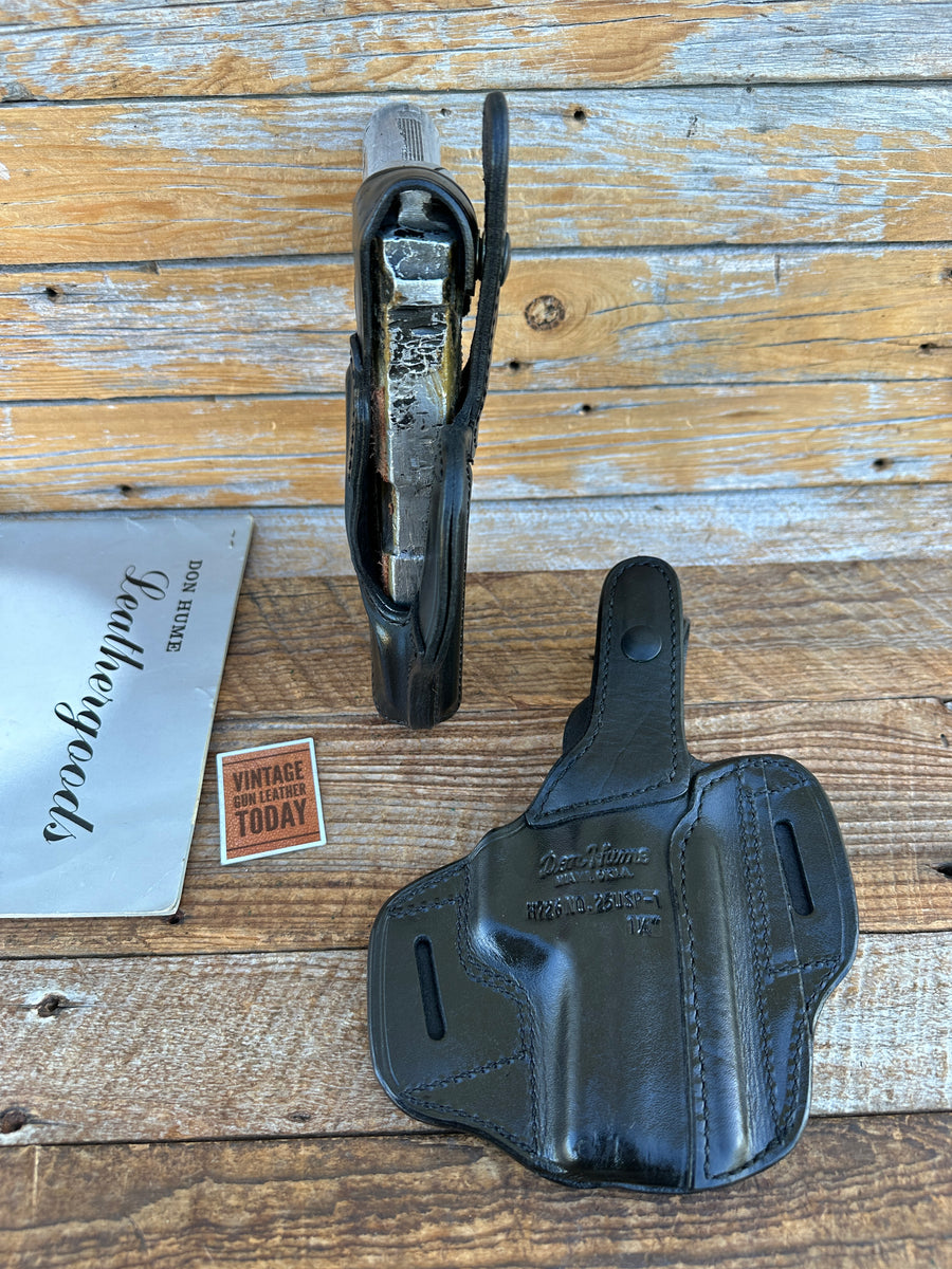 Don Hume Black Leather H726 Optics Ready Holster For H&K Heckler Koch ...