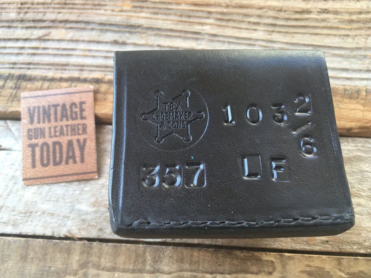 Tex Shoemaker Leather Speedloader Holder For Six Second Loader L Frame ...