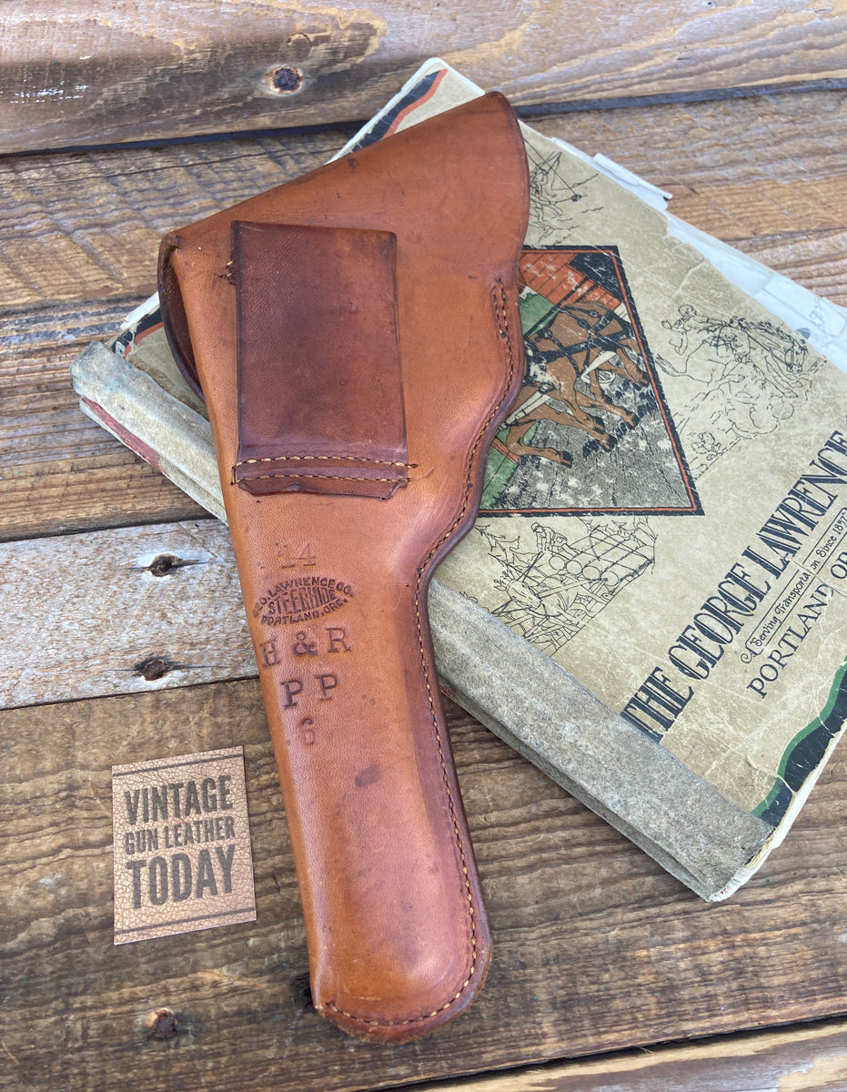 Vintage George Lawrence Pre 1941 Flap Holster For H&R Premier Model .2 ...