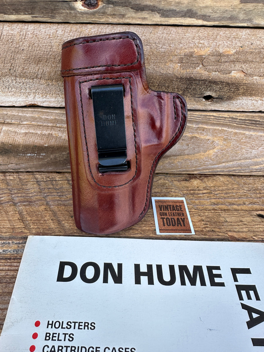 Don Hume H715 WC Brown Leather IWB Holster For Jericho UZI 941R Full S ...