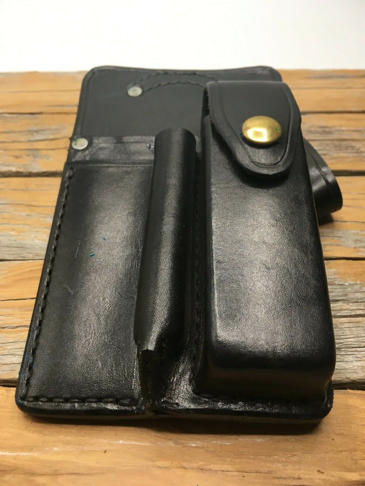 Tex Shoemaker Leather EMT Fire Paramedic Belt Case Kit EMS Fire First ...