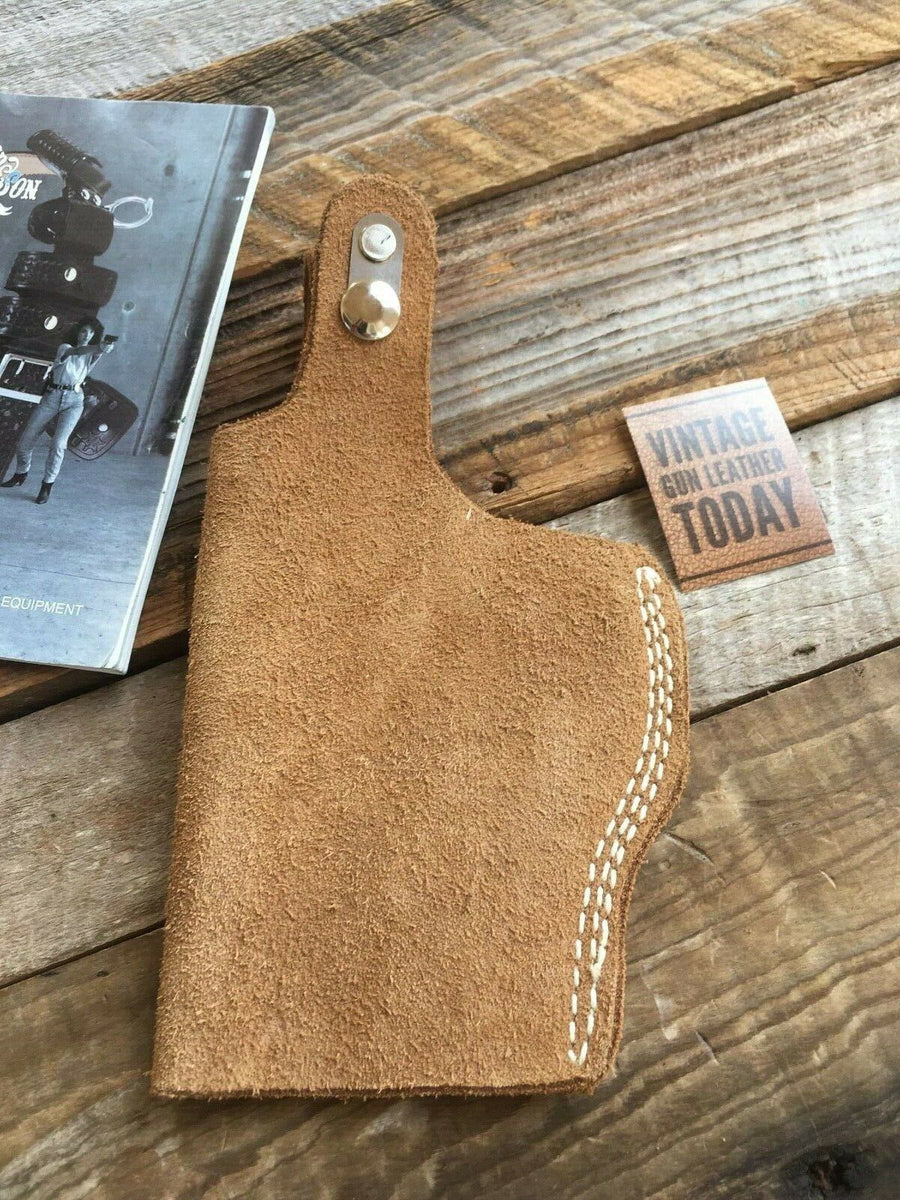 Tex Shoemaker Suede Leather Cross Draw X26 Phazzer Holster IWB Right D ...